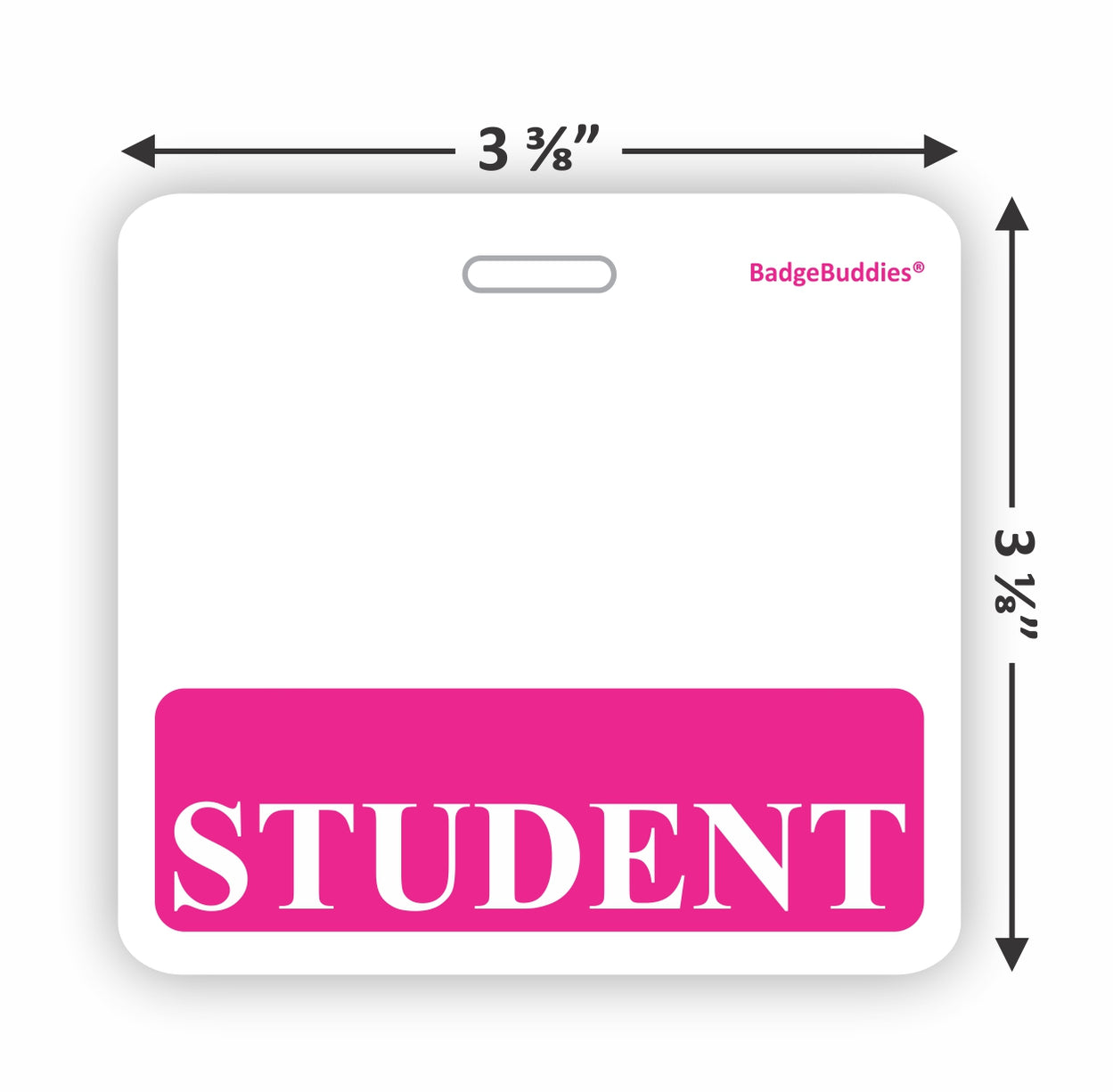 Student Horizontal Badge Buddy — BadgeBuddies