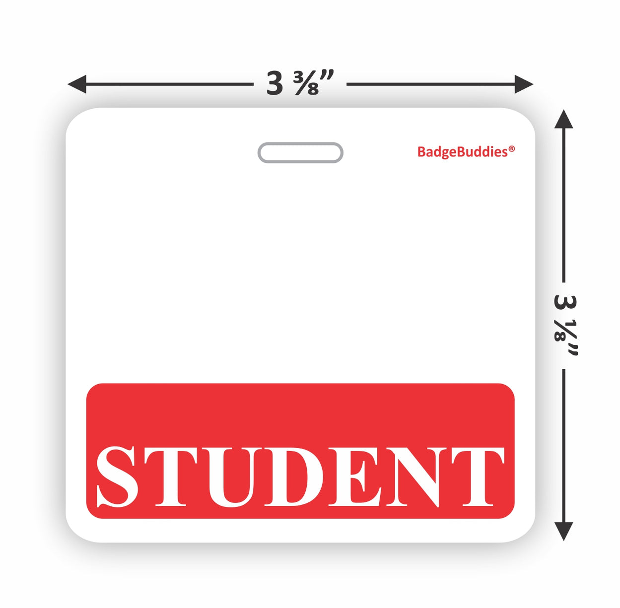 Student Horizontal Badge Buddy — BadgeBuddies